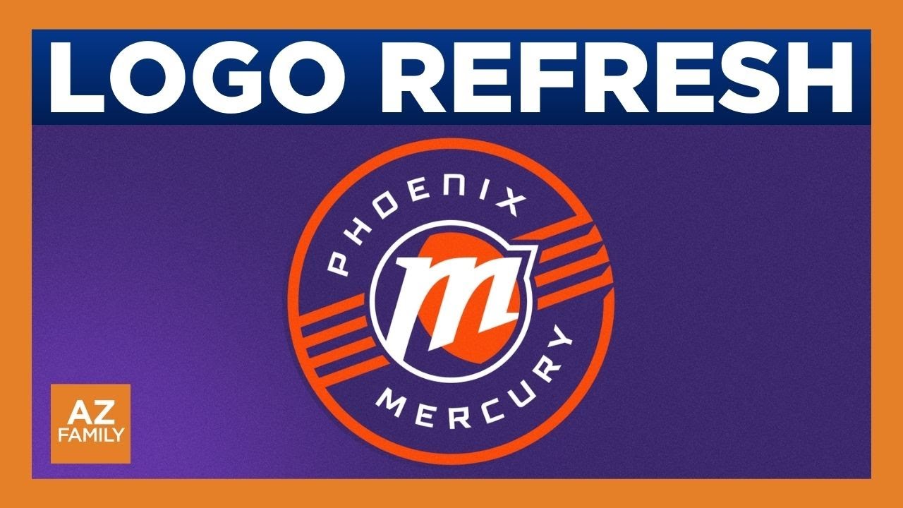 Phoenix Mercury get new look with refreshed logo