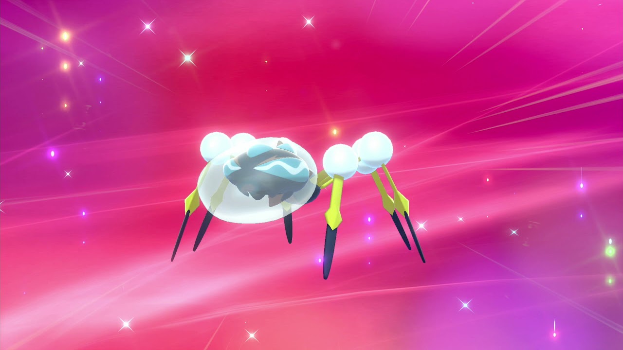 pokemon shield evolving dewpider into araquanid