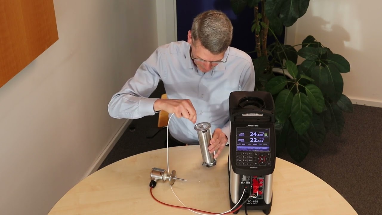 Sanitary Temperature Sensor Calibration - Wet (bath)