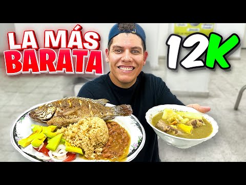Probando la MOJARRA frita mas Barata del centro de Barranquilla