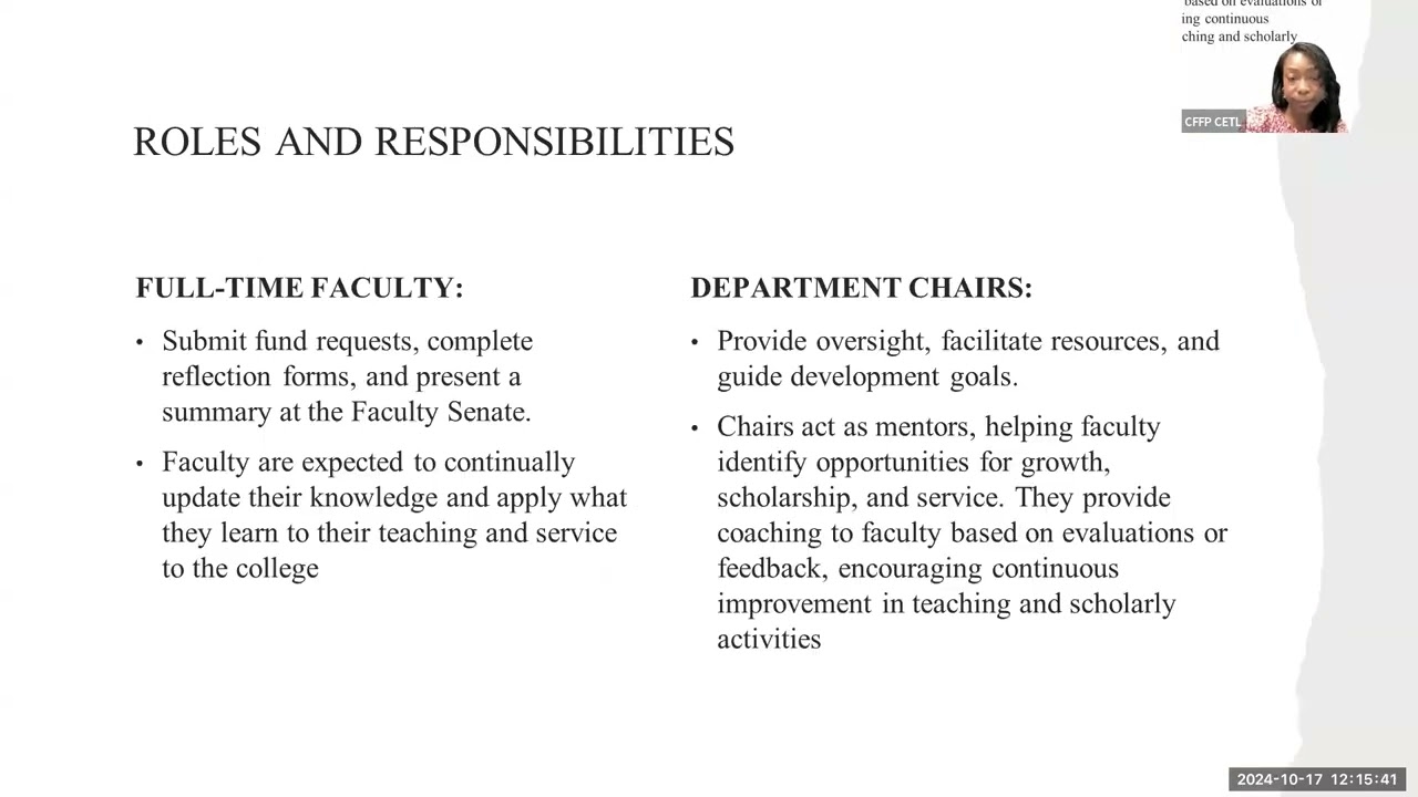 Professional Development Policy