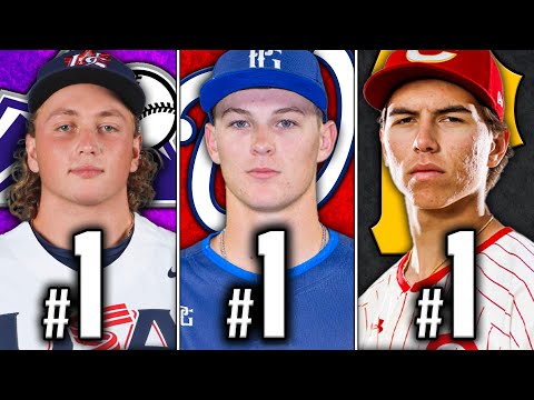 Ranking EVERY 1st Round Pick 2025 MLB Draft