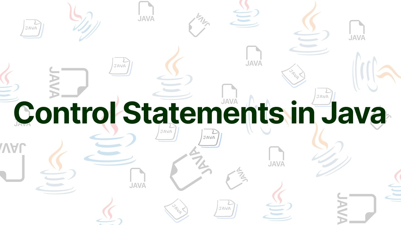 CMP 175 Java Unit 2.8 | Control Statements in Java Practical