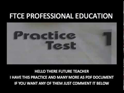 FTCE Professional Development
