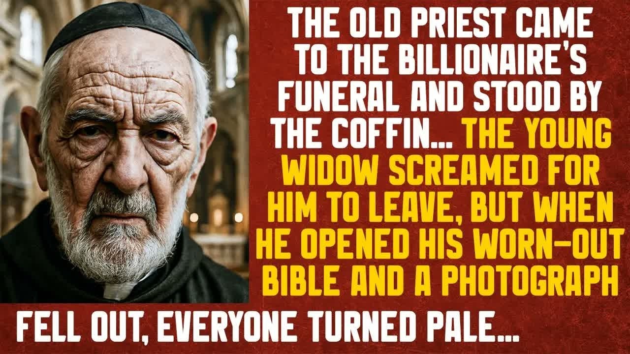 When everyone saw the photo that had accidentally fallen out of the Bible, they froze