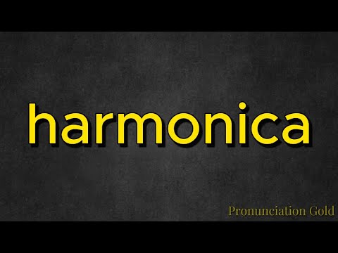 How to Say Harmonica - Pronounce it Correctly Every Time!