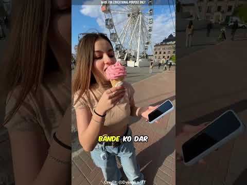 Ice cream prank gone wrong