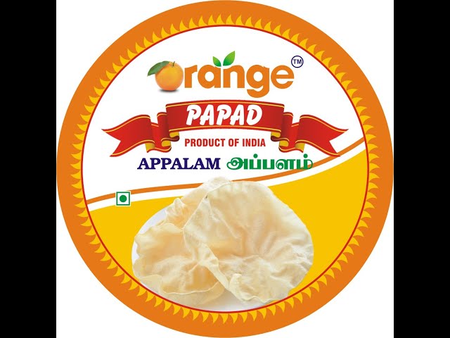 Best Appalam Brand in Tamil Nadu - Handmade Salty Appalam Papad ...