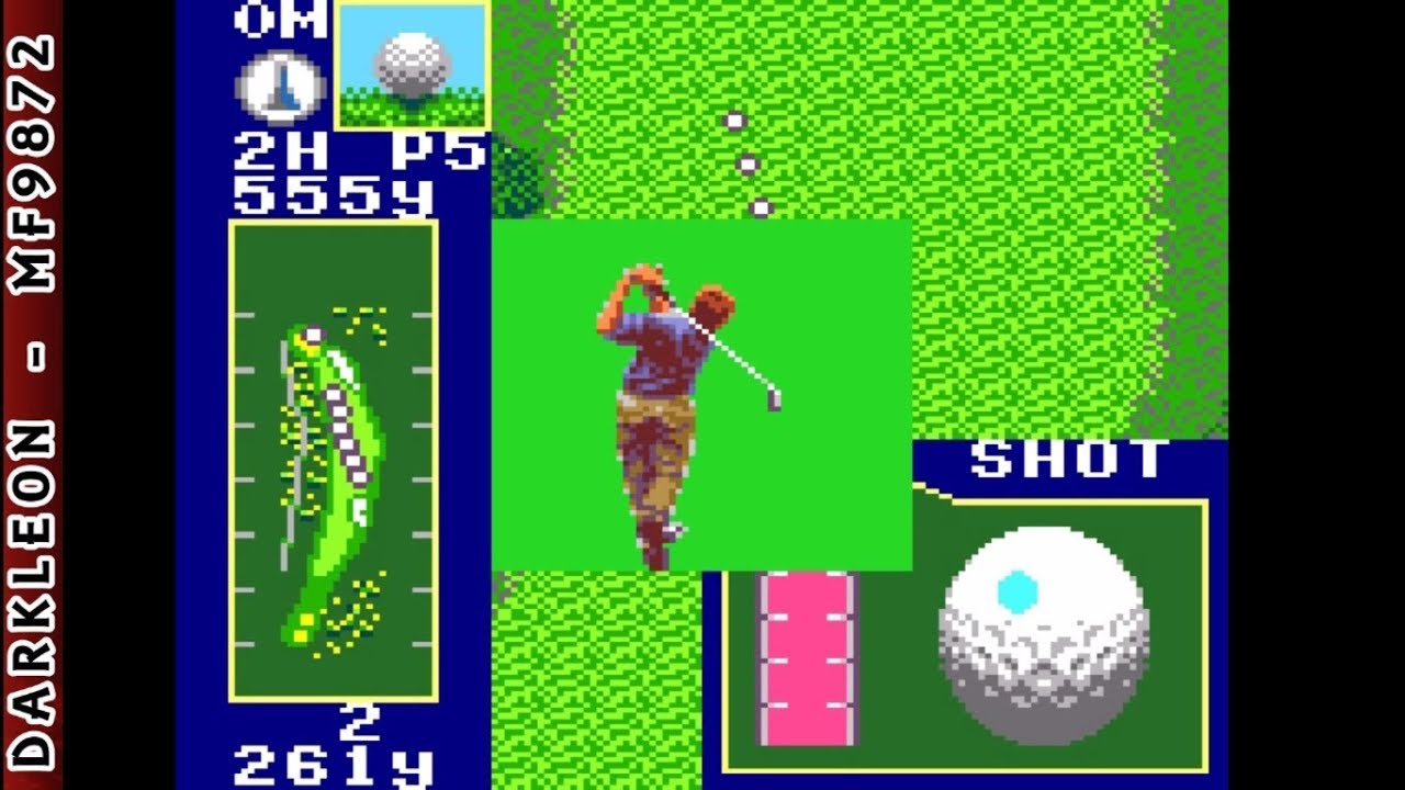 Game Gear - Fred Couples Golf © 1994 Sega - Gameplay