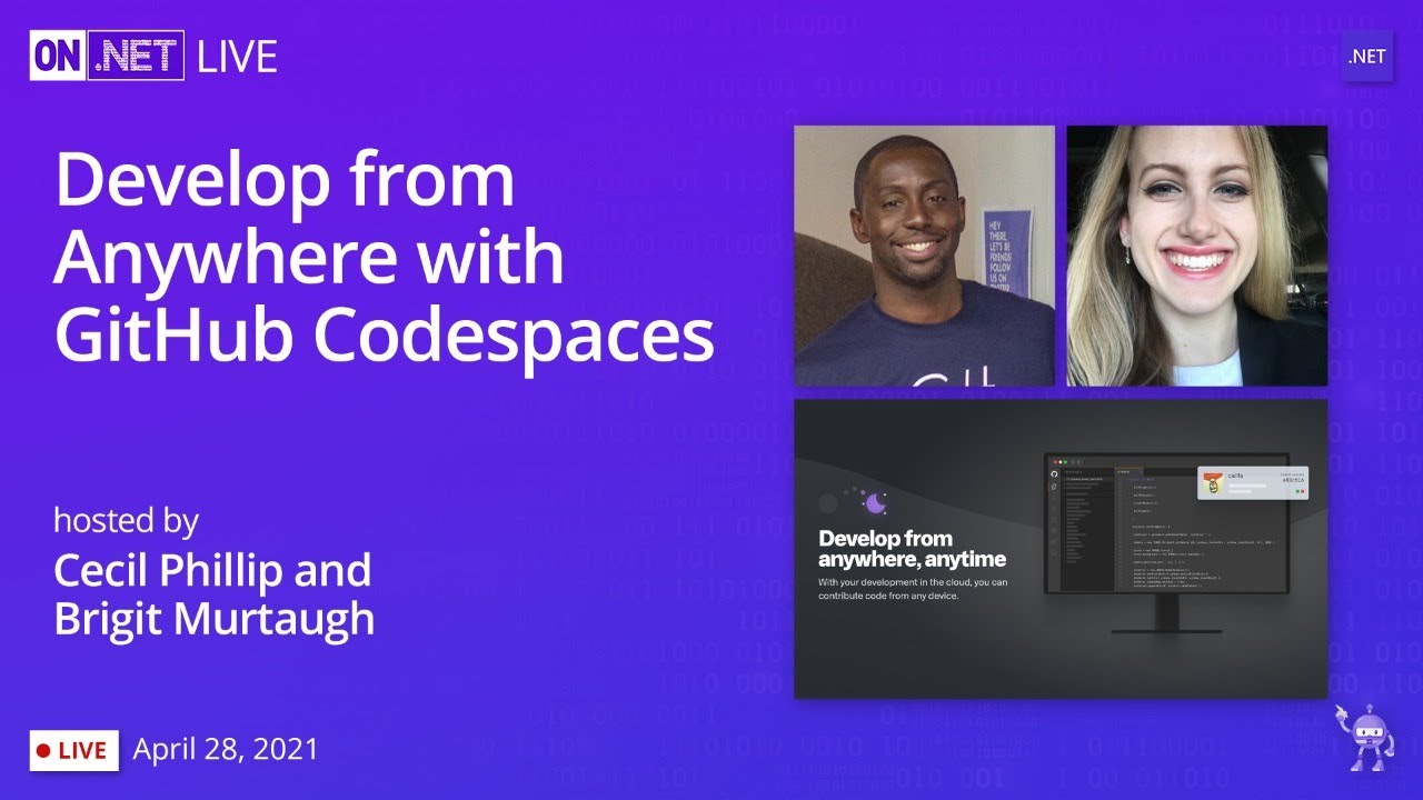 On .NET Live - Develop from Anywhere with GitHub Codespaces