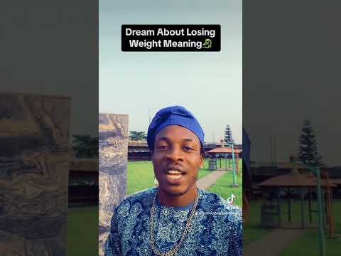 Dream about losing weight meaning