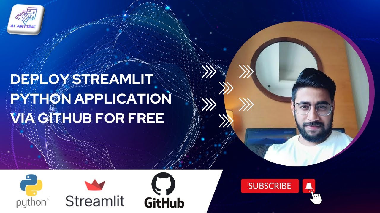 Deploy Streamlit Python Application for Free