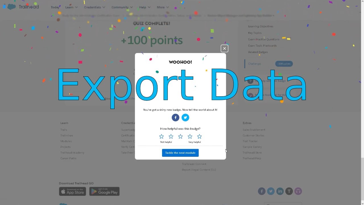 Export Data