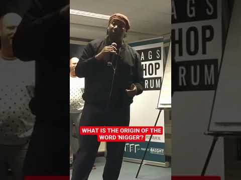 KRS-ONE breaks down the origin of the N Word. You Must Learn!