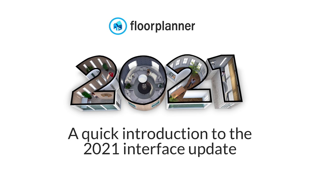 Introduction to the 2021 interface update of floorplanner.com