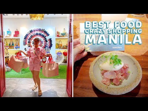 Eating the BEST FOOD in Manila π΅π + CRAZY Shopping πΈ