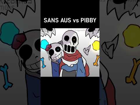 PIBBY CORRUPTION vs SANS AUs (Undertale Animation)
