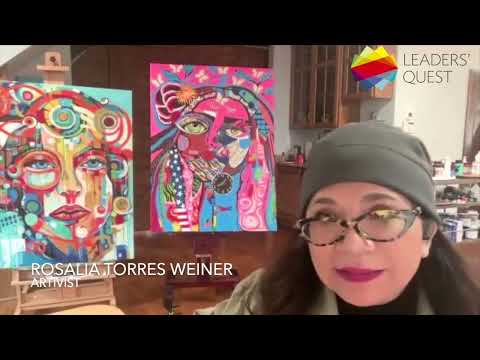 "I often paint women, as they are under-represented" | Rosalia Torres Weiner, artivist