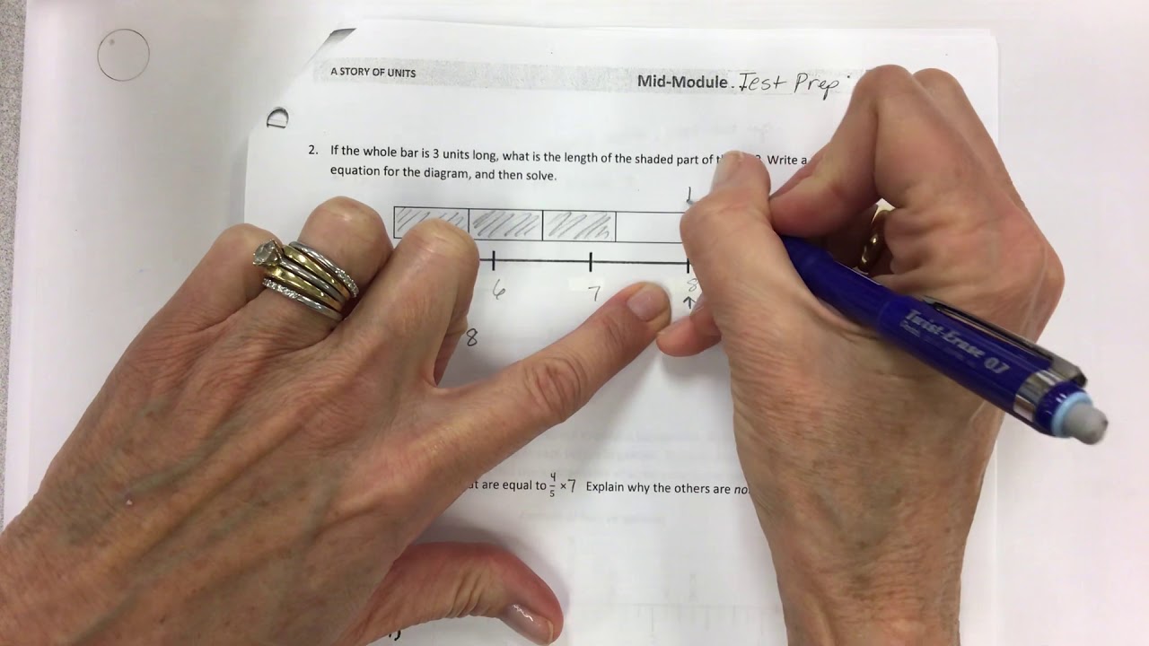 Eureka math grade 5 module 4 mid module test prep