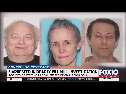 Pill mill investigation leads to three arrests