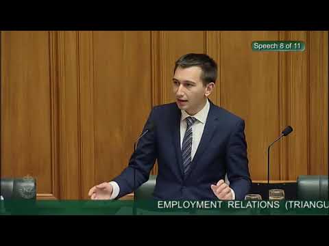 Employment Relations (Triangular Employment) Amendment Bill - First Reading - Video 8