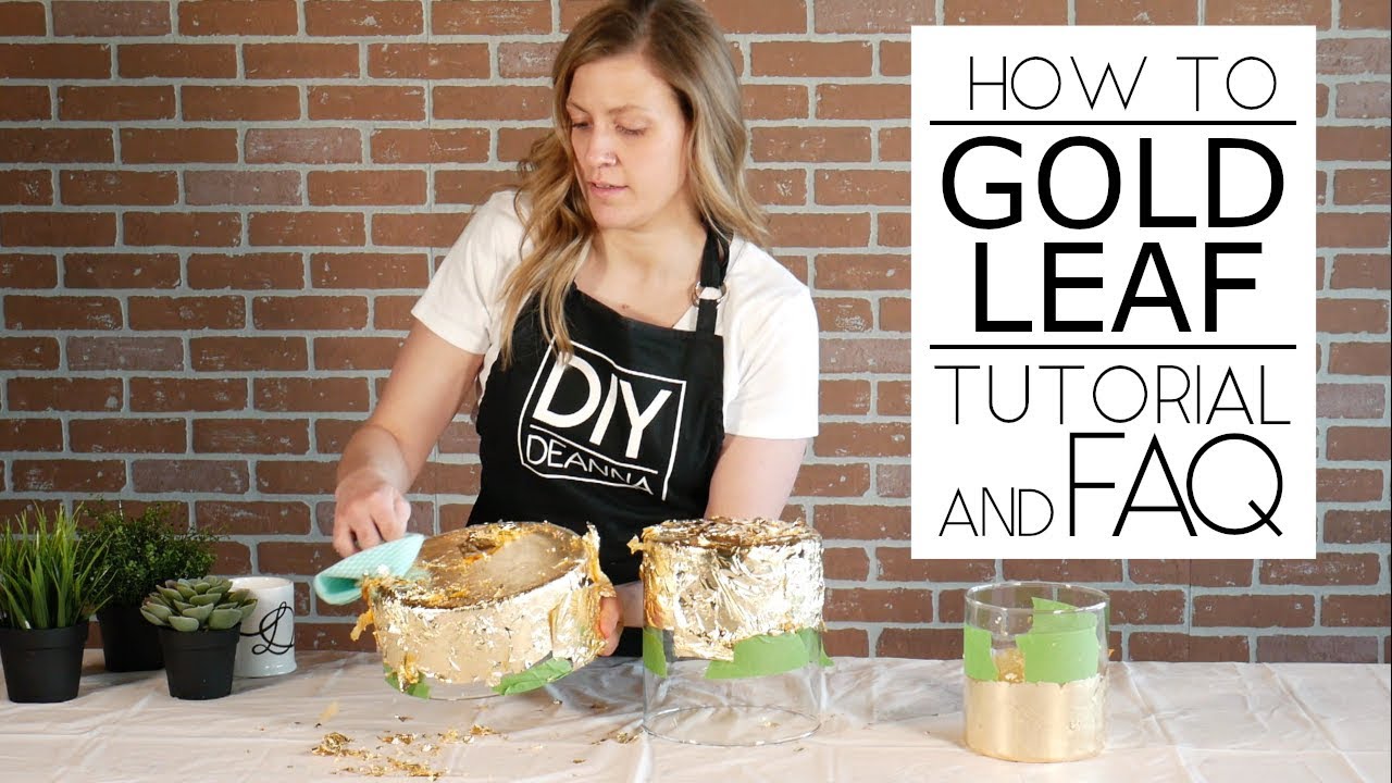 How to Gold Leaf Tutorial and FAQ