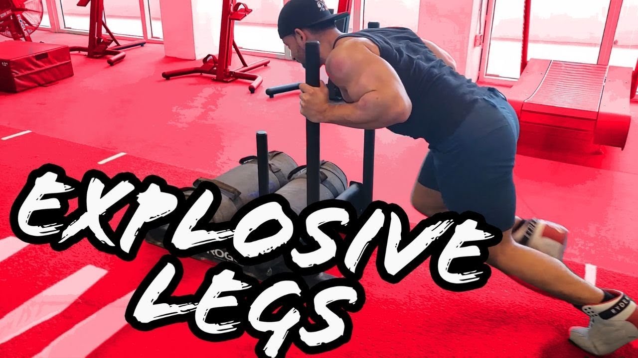 How To Do A Sled Push (Avoid Back Pain)