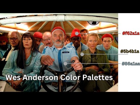 RStudio ggplot tutorial Wes Anderson Color Palettes! (ggplot custom color tutorial)