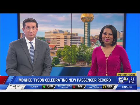 McGhee-Tyson Airport celebrating passenger record with ticket voucher giveaway