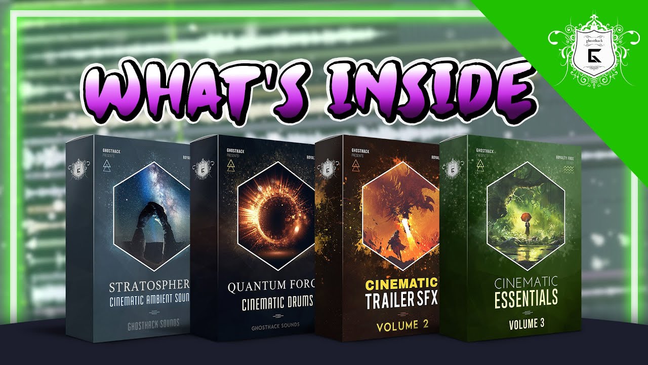 What Is Inside the Ultimate Cinematic Bundle for Movie, Game and Music Productions?!
