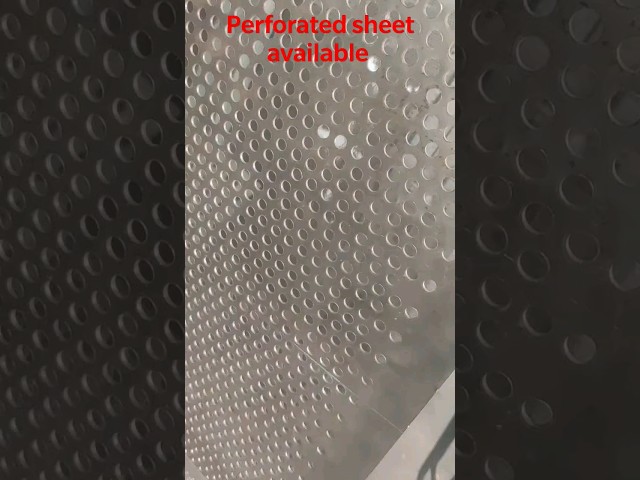 Perforated Sheet - MS Hol Perforated Sheet Manufacturer from Rajkot
