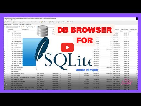 Create and Read SQLite Databases using DB Browser: How to Use DB Browser 2022