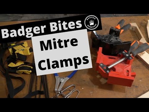 Badger Bites Mitre Clamps