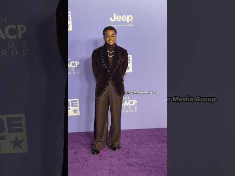 Michael Rainey Jr. 56th NAACP IMAGE AWARDS #naacpimageawards