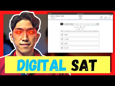 [Digital SAT Math] Study Guide To 700+ For AVERAGE Students (2025)