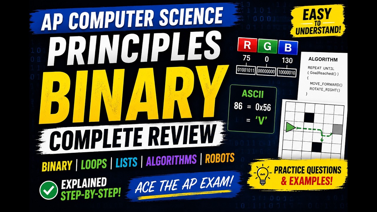 AP CSP Binary Crash Course(2.1 Binary Numbers)