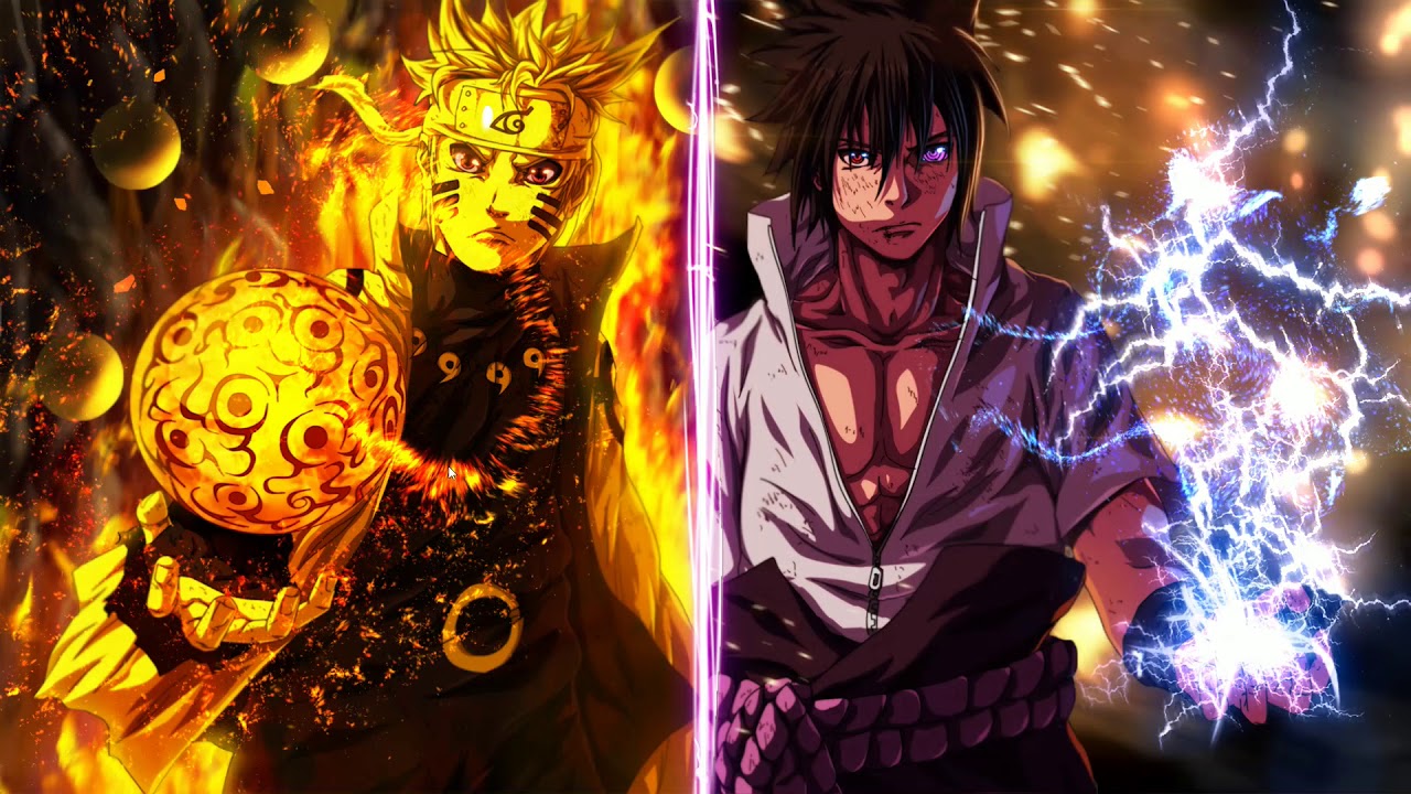 [Wallpaper Engine] [Naruto] Naruto Vs Sasuke