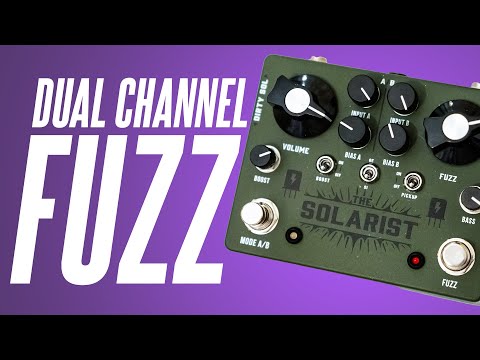 The Solarist Fuzz GREEN: Germanium/Silicon Sun Face Fuzz Face | Reverb