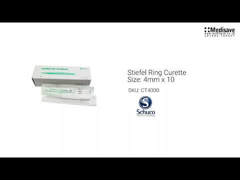 Stiefel Ring Curette Size 4mm x 10 CT4000