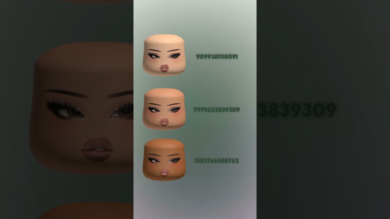 Face codes for berry ave/Brookhaven/bloxburg #roblox