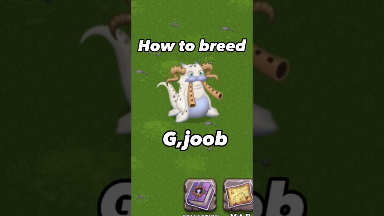 How to breed g,joob in my singing monsters 👌👍