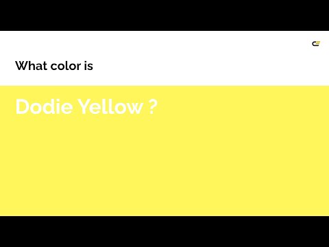 Dodie Yellow color #fef65b hex color - Yellow color - Cool color fef65b