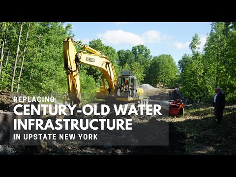 Replacing Century-Old Water Infrastructure Lines in Upstate New York