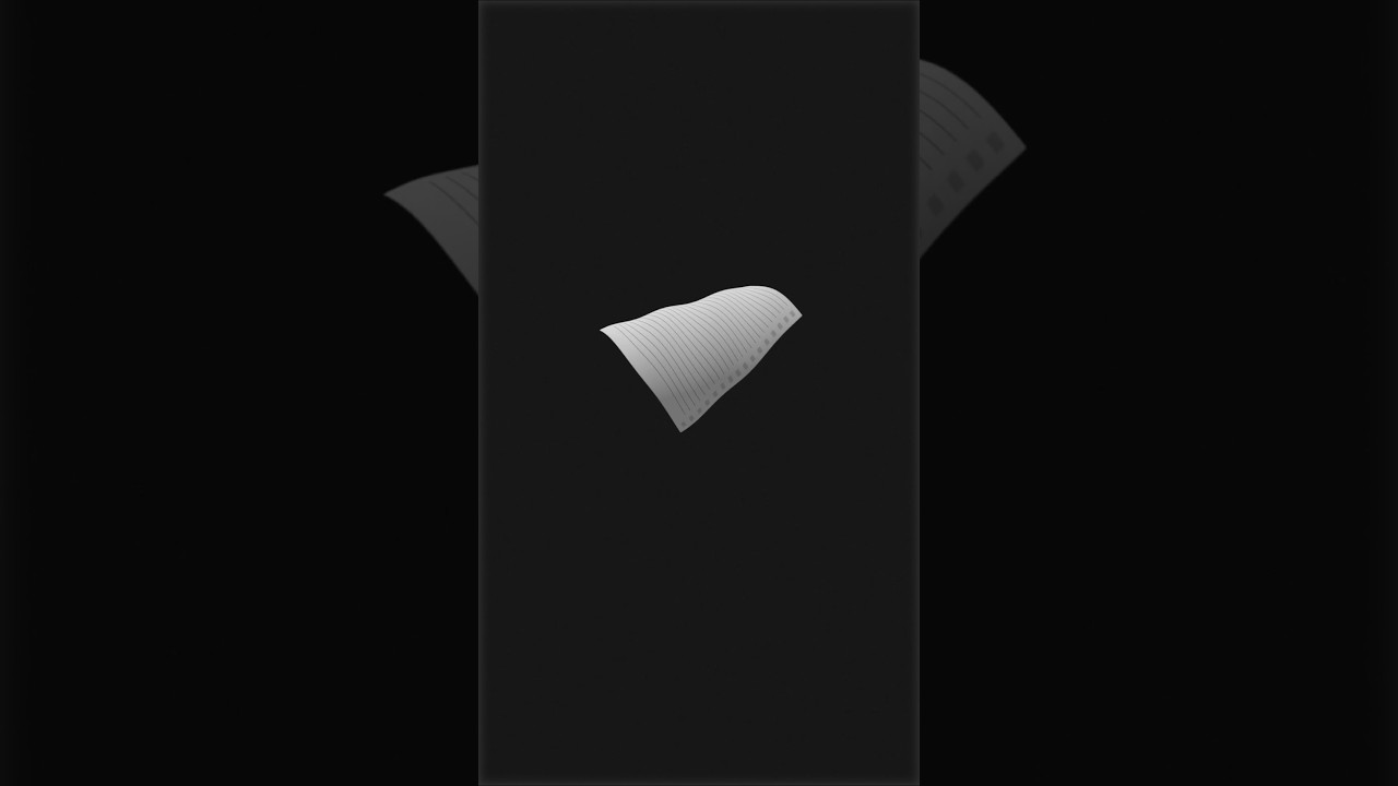 Flying paper effect in After Effects | EditLab