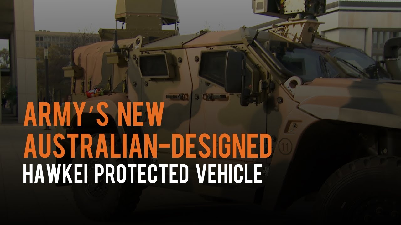Army’s new Australian-designed Hawkei protected vehicle