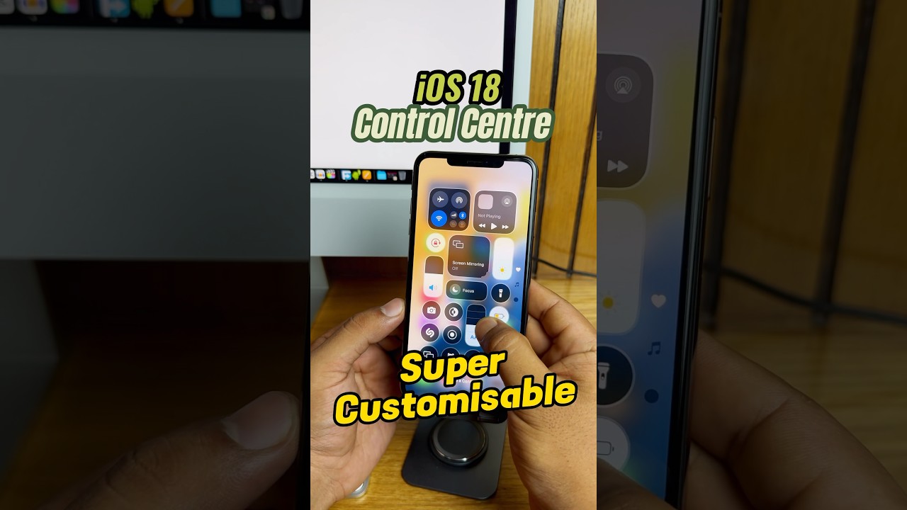 iOS 18 Control Centre is Superb #rafsaanriyad #tech #ios18 #ios18beta #review #trending