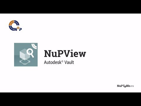Fast preview for Inventor and Navisworks documents in Vault with NuPView