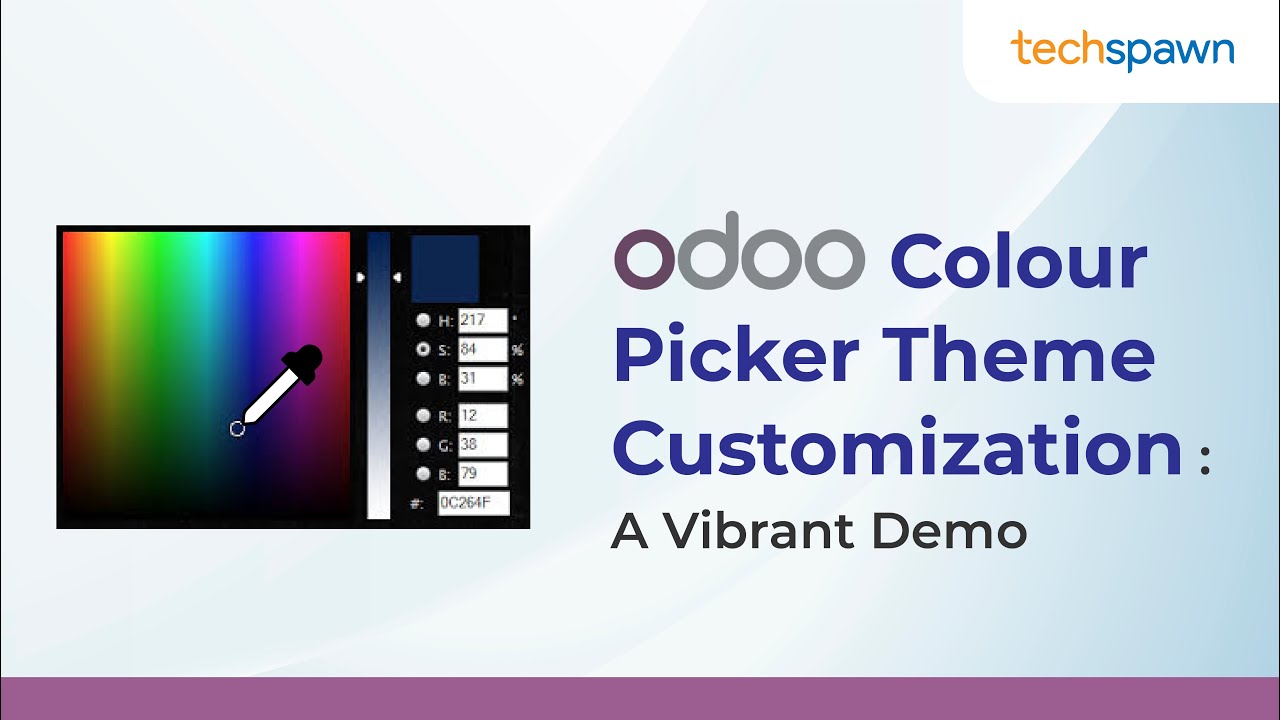 Odoo Colour Picker Theme Customization: A Vibrant Demo