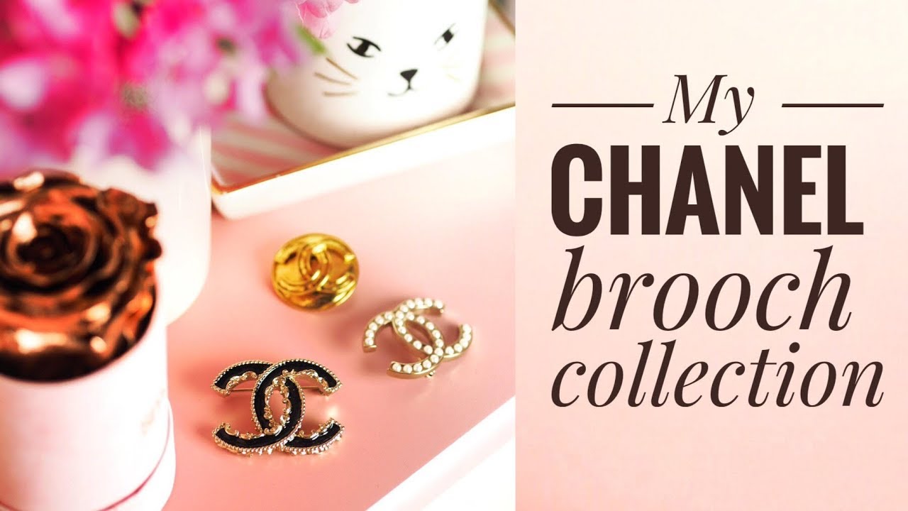 My chanel brooch collection // Vintage & New jewellery haul
