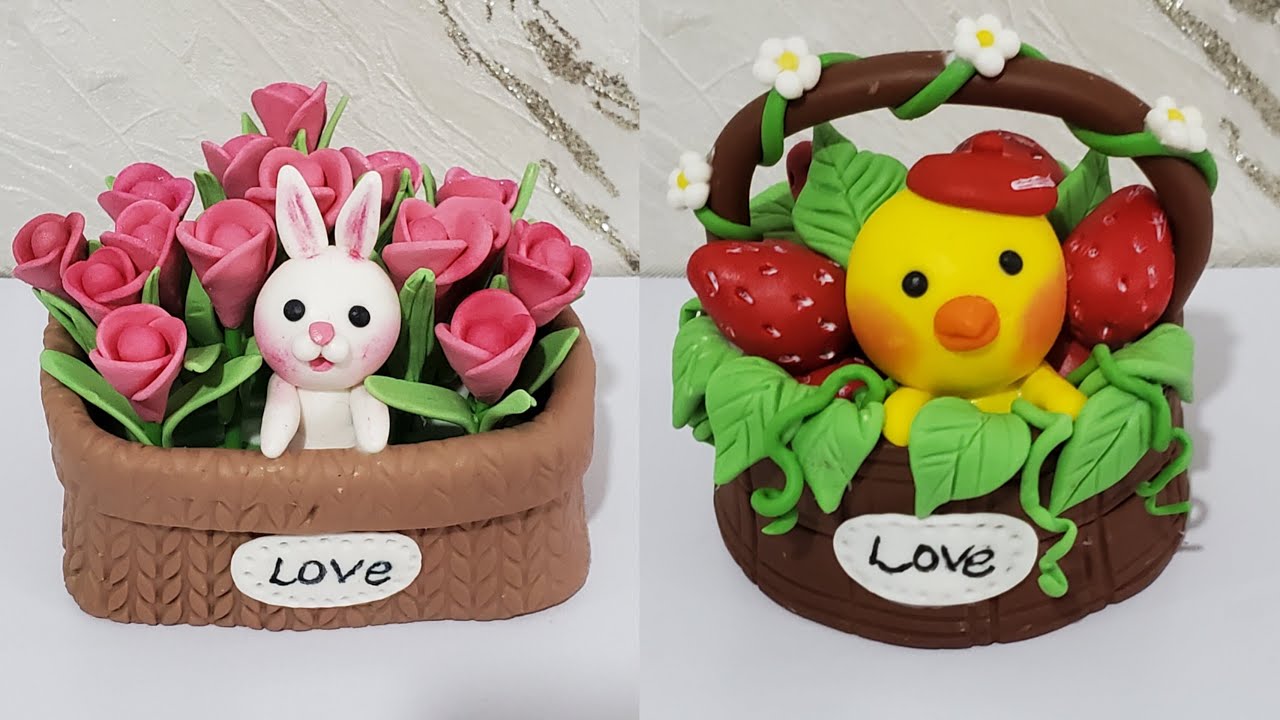 Cute things to make with Air Dry Clay | Air Dry Clay Ideas for Beginners | DIY Clay Craft Ideas |